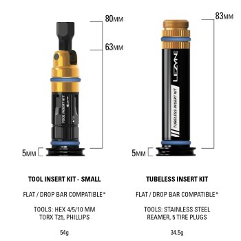 Lezyne Dual Insert Kit - Tubeless Repair Multitool - Small | BIKE24