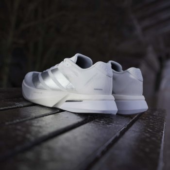adidas Adizero Boston 13 Running Shoes Women - cloud white/metal silver ...