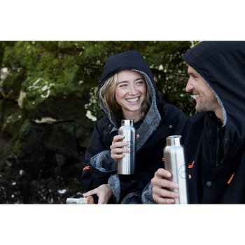 Zone3 Oversize Heat-Tech Changing Robe - black/orange | BIKE24