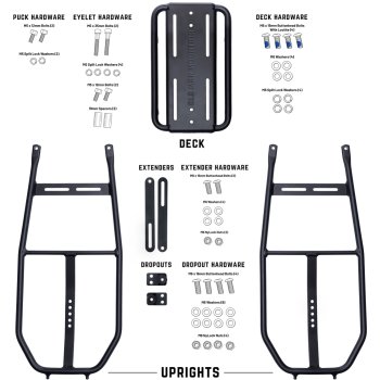 Old Man Mountain Front Rack Impala Lowrider - black | BIKE24