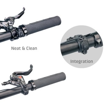 Litemove AEW-230 LED Front Light for E-Bikes - HKAEW230 | Handlebar Bracket