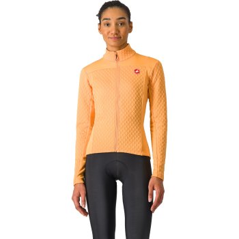 Castelli Sfida 2 Jersey Full Zip Women - soft orange 866 | BIKE24