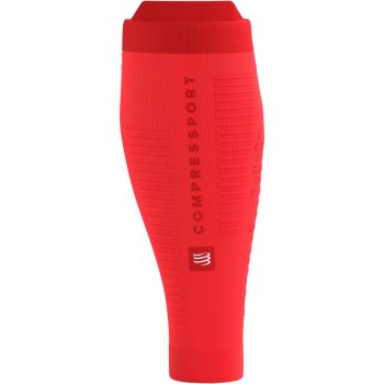 Compressport R2 3.0 Compression Calf Sleeves - fluo red/white ...