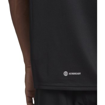 adidas Maglietta Uomo - AEROREADY Designed for Movement - nero HF7214 ...