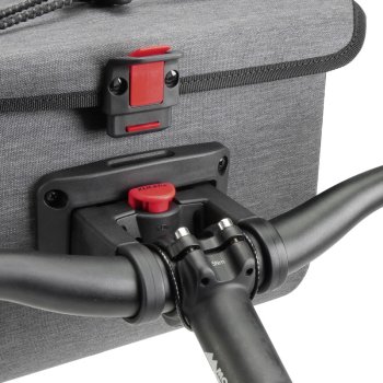 KLICKfix Baggy Waterproof 0270BW Handlebar Bag - 4.5L - grey | BIKE24