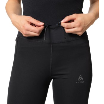 Odlo Zeroweight Warm Reflective Running Tights Women - black | BIKE24