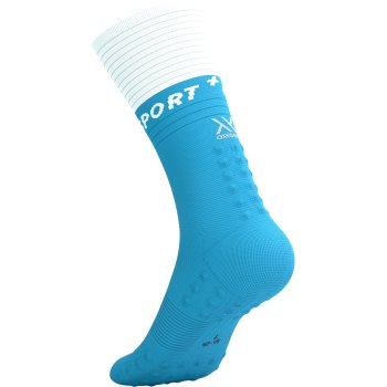 Compressport Mid Compression Socks v2.0 - norse blue/white | BIKE24