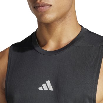 adidas Canotta Uomo - Designed for Training Workout HEAT.RDY - nero IS3708
