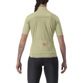 Castelli Perfetto RoS 2 Wind Jersey Women - green tea 363 | BIKE24