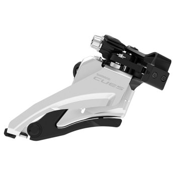Shimano CUES FD-U4000 Front Derailleur - Side Swing | 2x9/10-speed ...