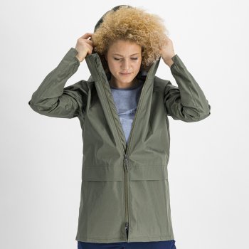 Sportful Giacca Donna - Metro Hardshell - 305 Beetle - BIKE24