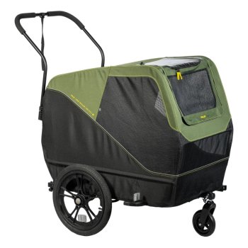 XLC Bike Trailer Dog Large BS-C13 - moss green/lime/black - 2nd Choice