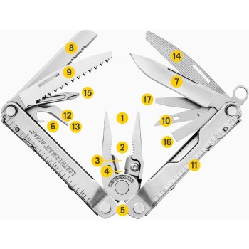 Leatherman Rebar Multitool - Burnt Sienna | BIKE24