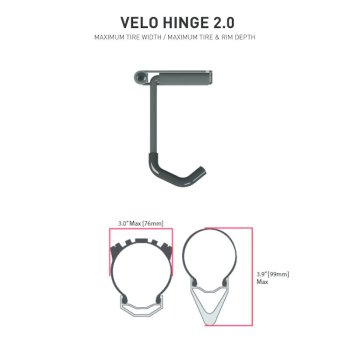 Feedback Sports Velo Hinge 2.0 Home Bicycle Storage | BIKE24