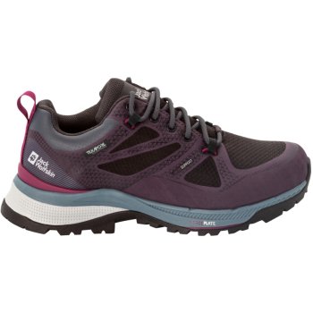 Jack Wolfskin Force Striker Texapore Low Hiking Shoes Women - purple / grey