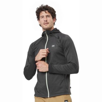 Picture MSW389 Shari Full Zip Tech Hoodie Men - Black | BIKE24