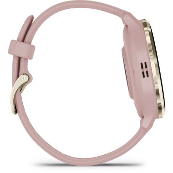 Garmin Venu 3S GPS Smartwatch - pink dawn/soft gold | BIKE24