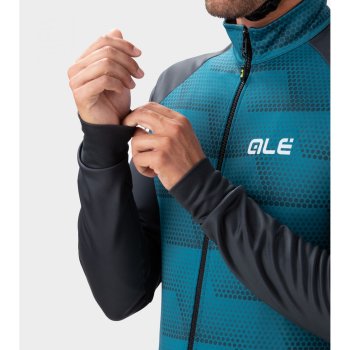 Alé PRAGMA Sharp Jas Heren - black/petroleum | BIKE24