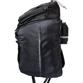 Racktime Odin 2.0 Gepäckträgertasche 8+11L - schwarz | BIKE24