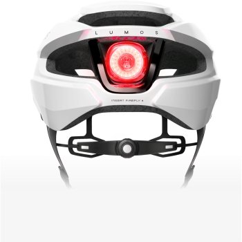 Lumos Ultra Fly Helmet + Firefly Helmet Light - Atomic Salmon | BIKE24