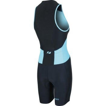 Zone3 Activate Trisuit Women - black/turquoise | BIKE24