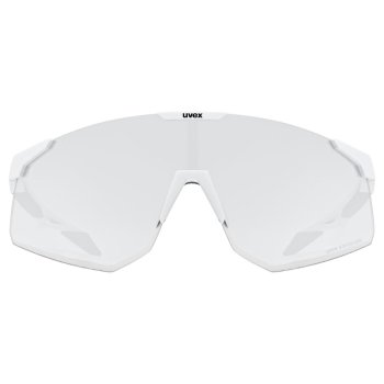 Uvex Lunettes - pace perform small V - white matt/litemirror silver ...