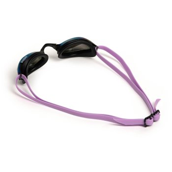 arena Python Mirror Swimming Goggle - Black/Violet | BIKE24