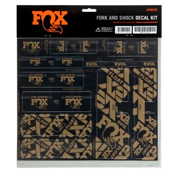 FOX CUSTOM Decal Kit for Fork & Rear Shock - Kashima | BIKE24