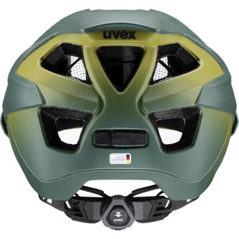 Uvex quatro integrale Tocsen Helm - forest - mustard mat | BIKE24