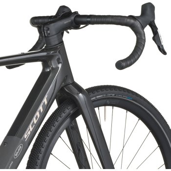SCOTT SOLACE GRAVEL 30 - Carbon Gravel E-Bike - 2026 - carbon black | BIKE24