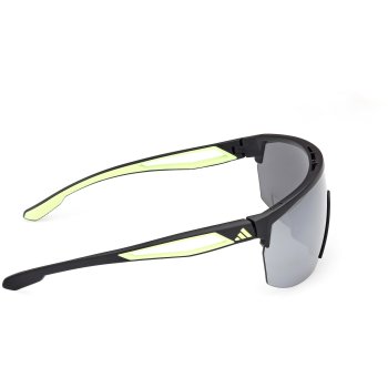 adidas SP0099 Sport Sunglasses - Matte Black / Mirror Smoke | BIKE24