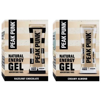 Peak Punk Gel de Carbohidratos - Natural Energy Gel - 12x25g | BIKE24