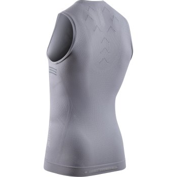 X-Bionic Xceed Ride Baselayer Tank Top Unisex - seal grey/silver grey ...