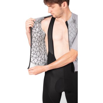 Bioracer Speedwear Graphene Fietsshirt Heren - grijs | BIKE24