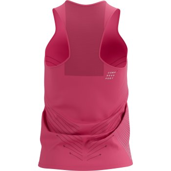 Compressport Performance Singlet Women - hot pink/aqua | BIKE24