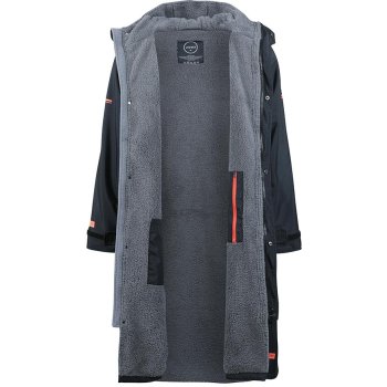 Zone3 Oversize Heat-Tech Changing Robe - black/orange | BIKE24