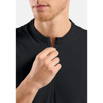 Odlo Essentials Half-Zip Cycling Jersey Men - black | BIKE24