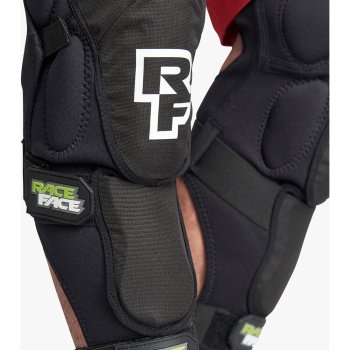 Race Face Flank Leg Knee Shin Guards - stealth | BIKE24