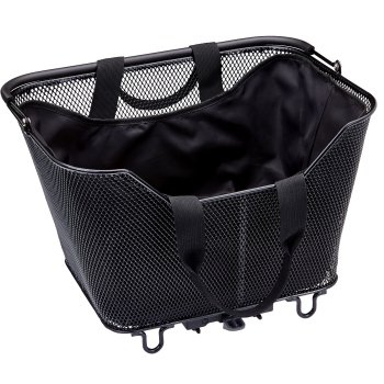 Racktime Lea Basket Bag 16L - carbon black | BIKE24