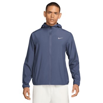 Nike Form Dri-FIT Hoodie Jacket Men - diffused blue/reflective silver ...