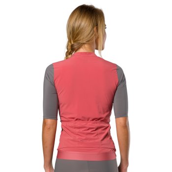 PEARL iZUMi Maillot Vélo Femme - Expedition Gravel 11222415 - rosewood - AA9