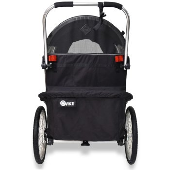 Wike Special Needs Bike Trailer - Includes Stroller and Jogging Kit - black