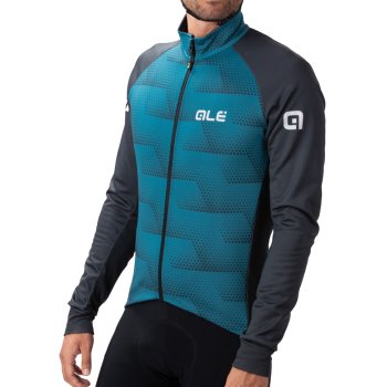 Alé PRAGMA Sharp Jas Heren - black/petroleum | BIKE24