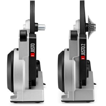 Elite Justo 2 Direct Drive Cycletrainer - Silver | BIKE24