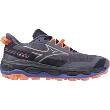 Mizuno Wave Mujin 11 Trail Running Shoes Women - Blue Granite/Silver ...