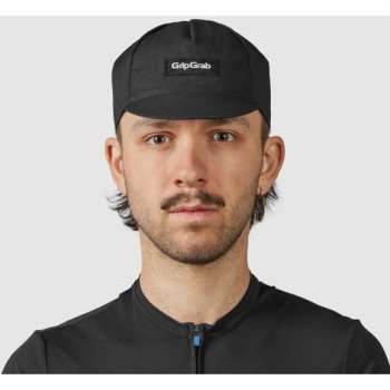 GripGrab Classic Cotton Cycling Cap - Black | BIKE24