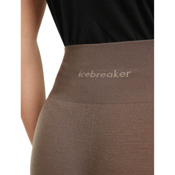 Icebreaker Merino 260 Zoneknit™ Seamless 25" Collant Donna - Porcini