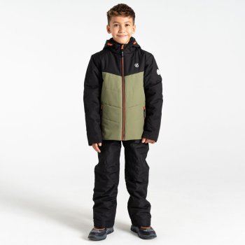 Dare 2b Jolly Jacket Kids - 2G3 Black/Olivine Green | BIKE24