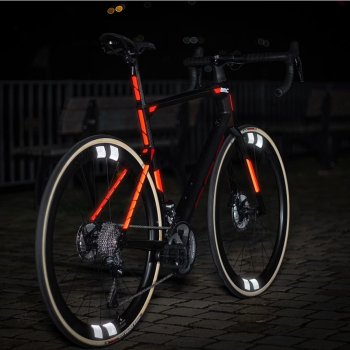 rie:sel design re:flex Reflective Stickers - city red | BIKE24