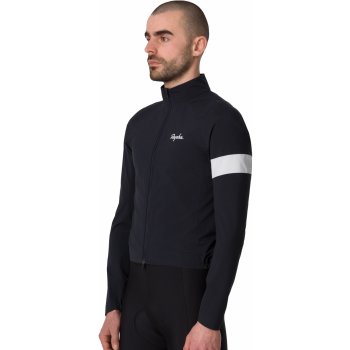 Rapha Core Rain Jacket Men - black/white | BIKE24